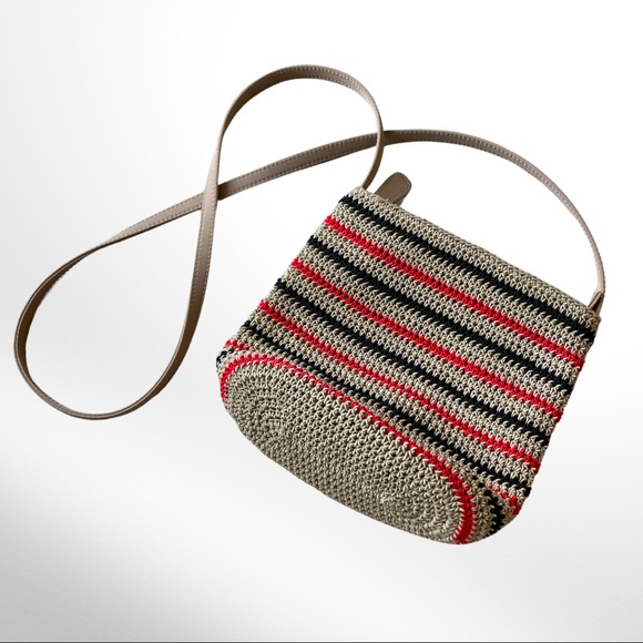 villager | Bags | Small Crocheted Purse Shoulder Bag Or Crossbody By ...